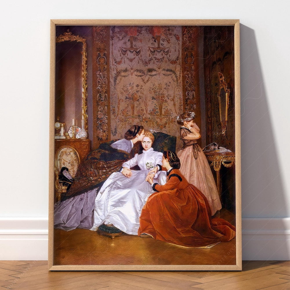 Dopaprint UNFRAMED PAPER POSTER The Reluctant Bride, La Fiancee ...