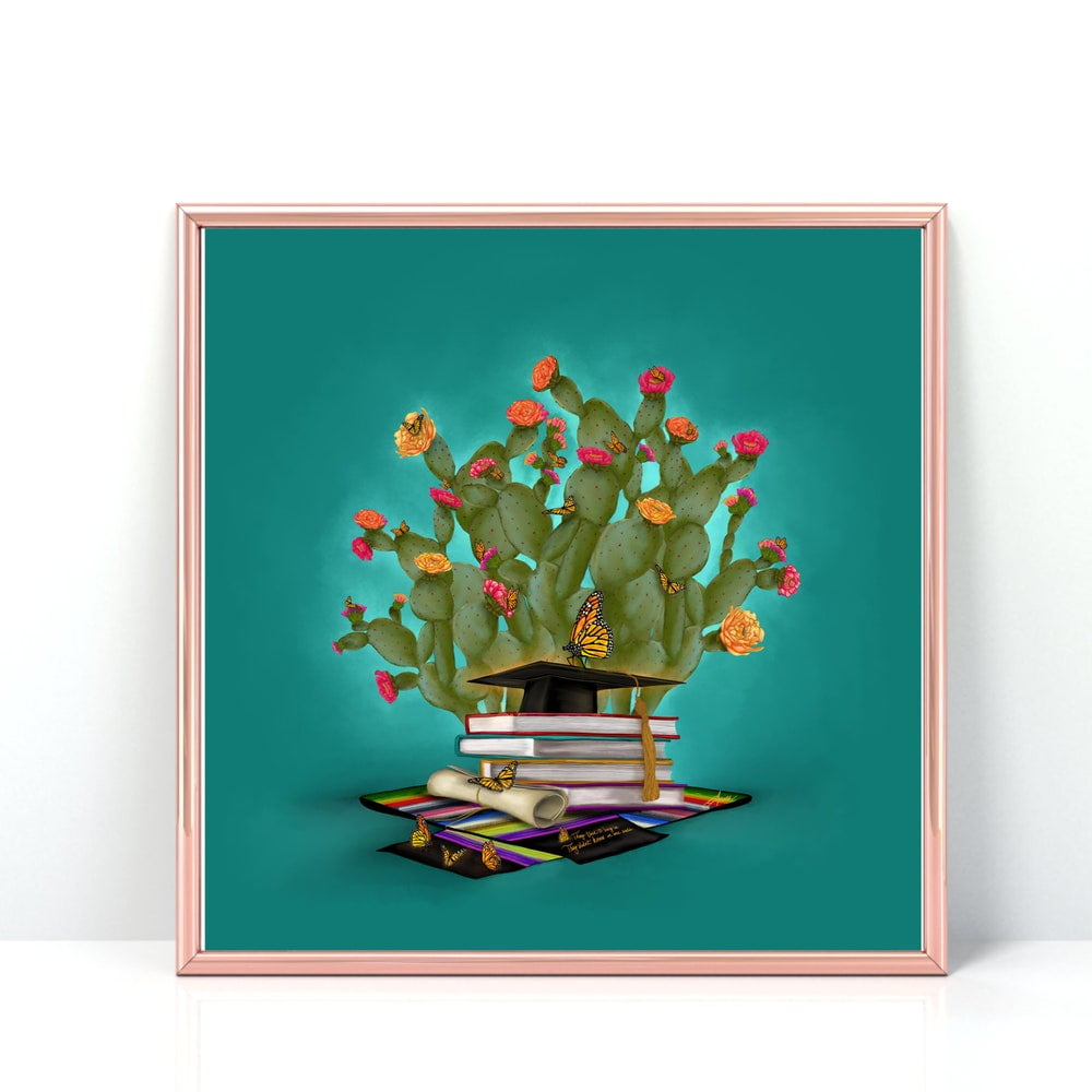 Dopaprint UNFRAMED PAPER POSTER Resilient Seeds, Art Print, Graduation ...