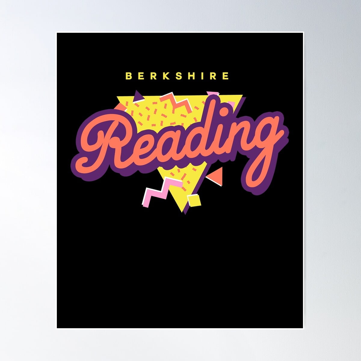 Dopaprint UNFRAMED PAPER POSTER Retro 90S Pop 'Reading' Vintage ...