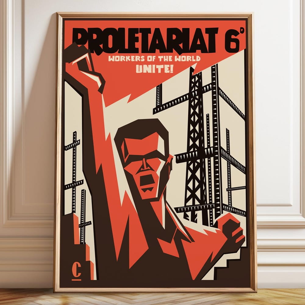 Dopaprint UNFRAMED PAPER POSTER Revolutionary Vision Iconic Communist ...