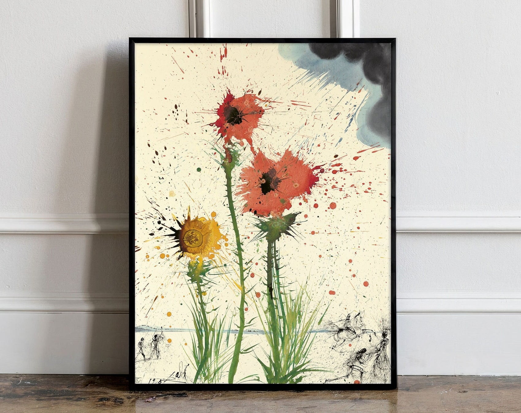 Dopaprint UNFRAMED PAPER POSTER Salvador Dali Spring Explosive 1965 ...