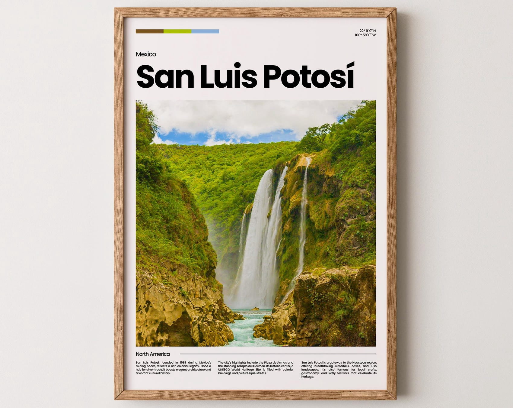 Dopaprint UNFRAMED PAPER POSTER San Luis Potosã­ Poster, San Luis ...