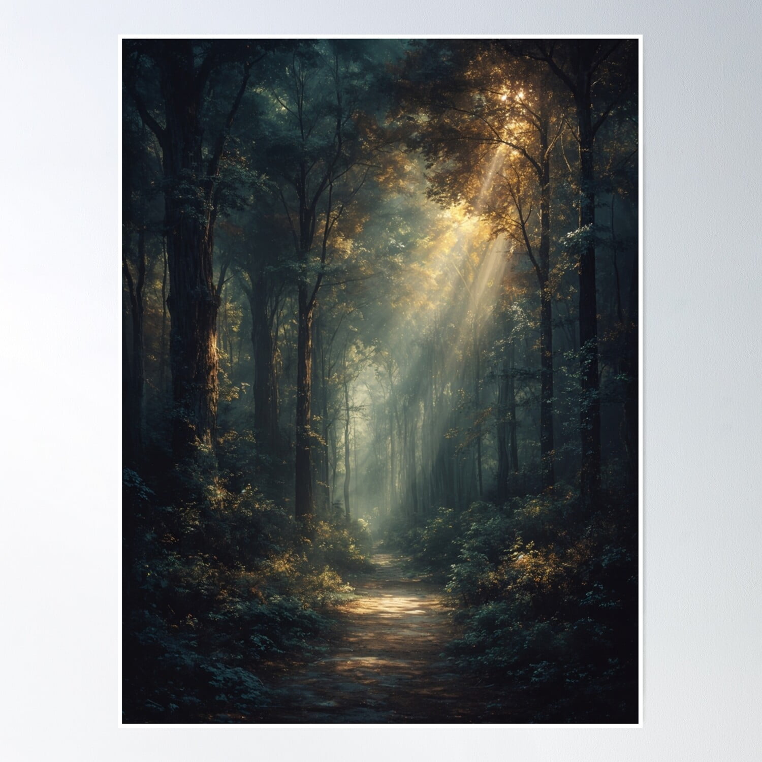 Dopaprint UNFRAMED PAPER POSTER Sanctuary Of The Luminous Path Poster Wall Art, Modern Wall ...