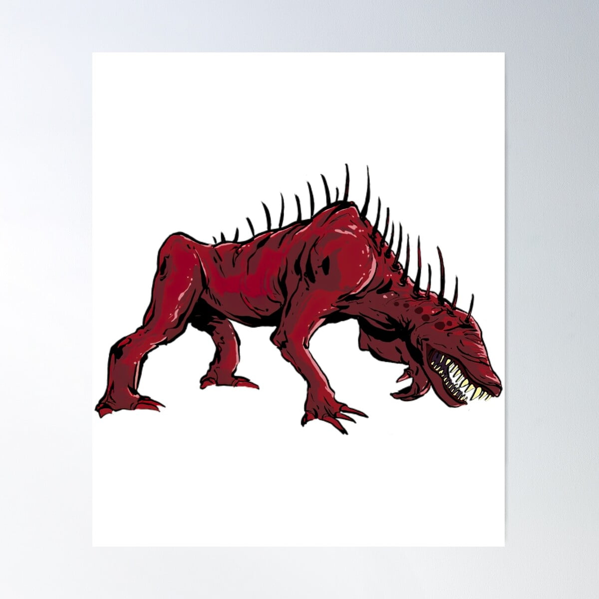 Dopaprint UNFRAMED PAPER POSTER Scp 939 Poster Wall Art, Modern Wall ...