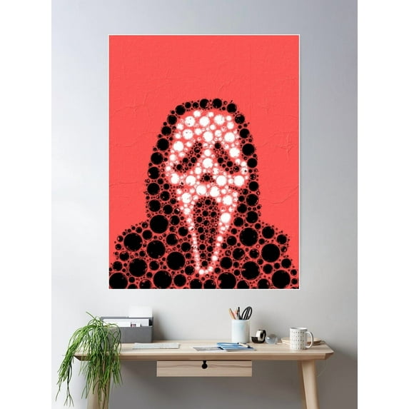 Dopaprint UNFRAMED PAPER POSTER Scream Abstract Art Poster Wall Art ...