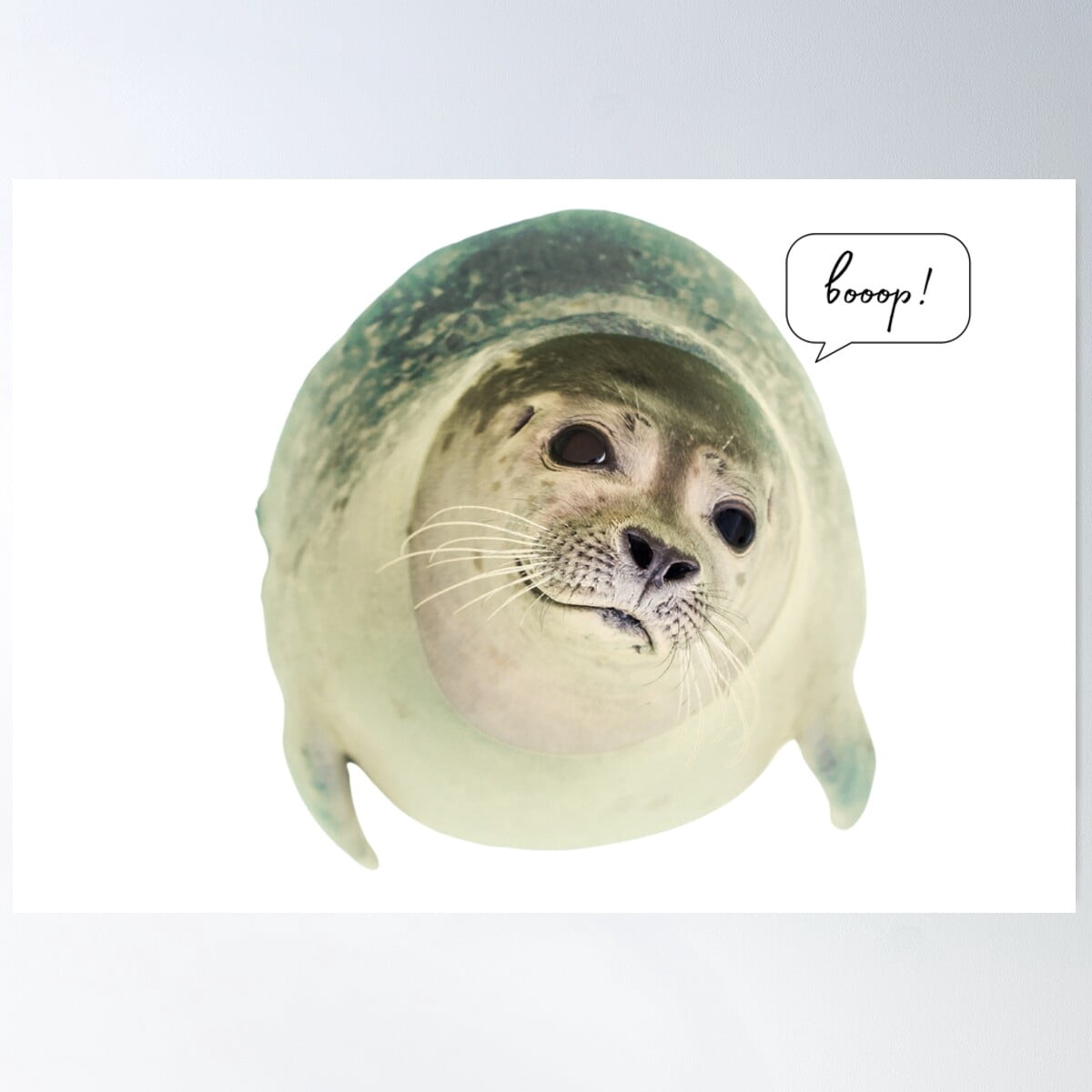 Dopaprint UNFRAMED PAPER POSTER Seal Boop! Poster Wall Art, Modern Wall ...