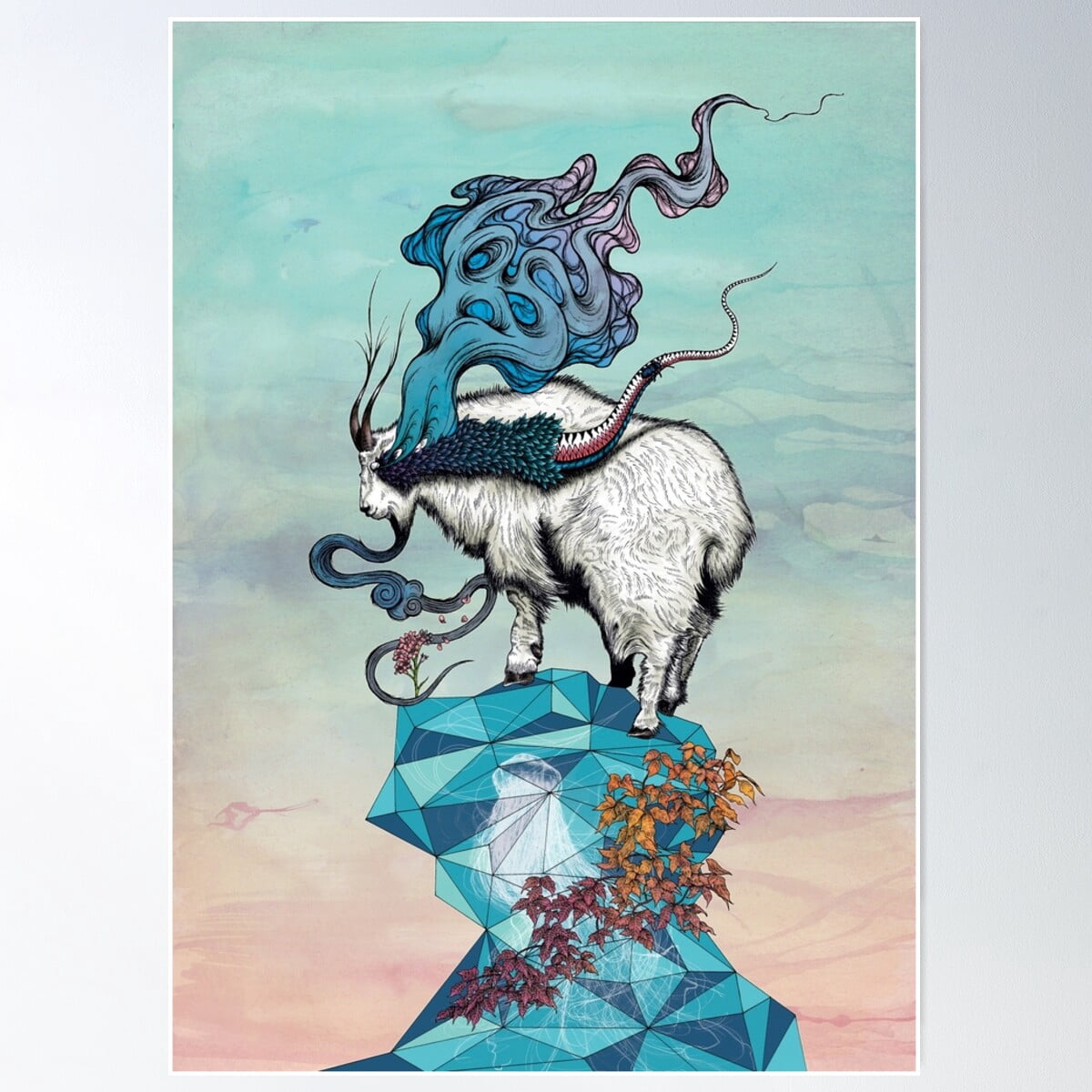 Dopaprint UNFRAMED PAPER POSTER Seeking New Heights Poster Wall Art ...
