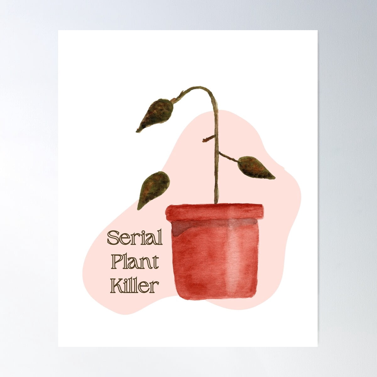 Dopaprint UNFRAMED PAPER POSTER Serial Plant Killer Poster Wall Art ...
