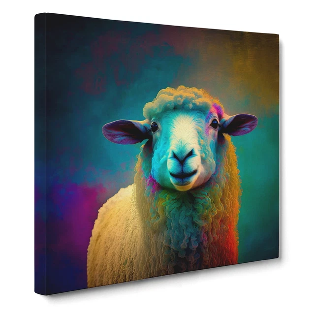 Dopaprint UNFRAMED PAPER POSTER Sheep Expressionism Wall Art Print ...