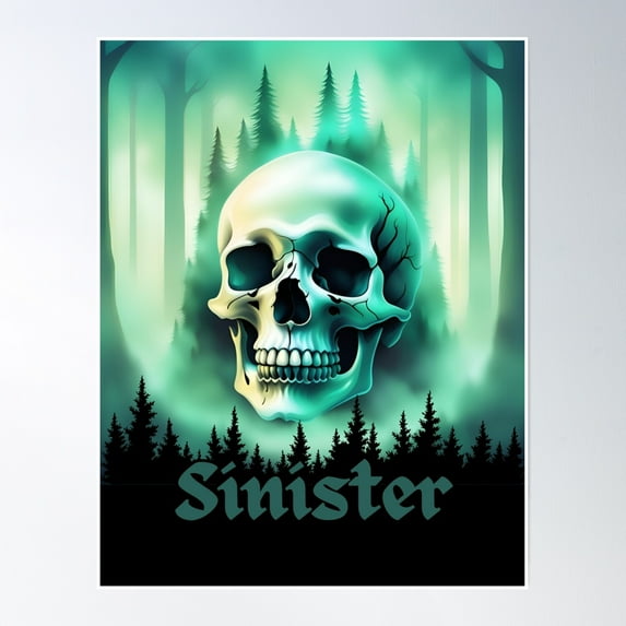 Dopaprint UNFRAMED PAPER POSTER Sinister Poster Wall Art, Modern Wall ...
