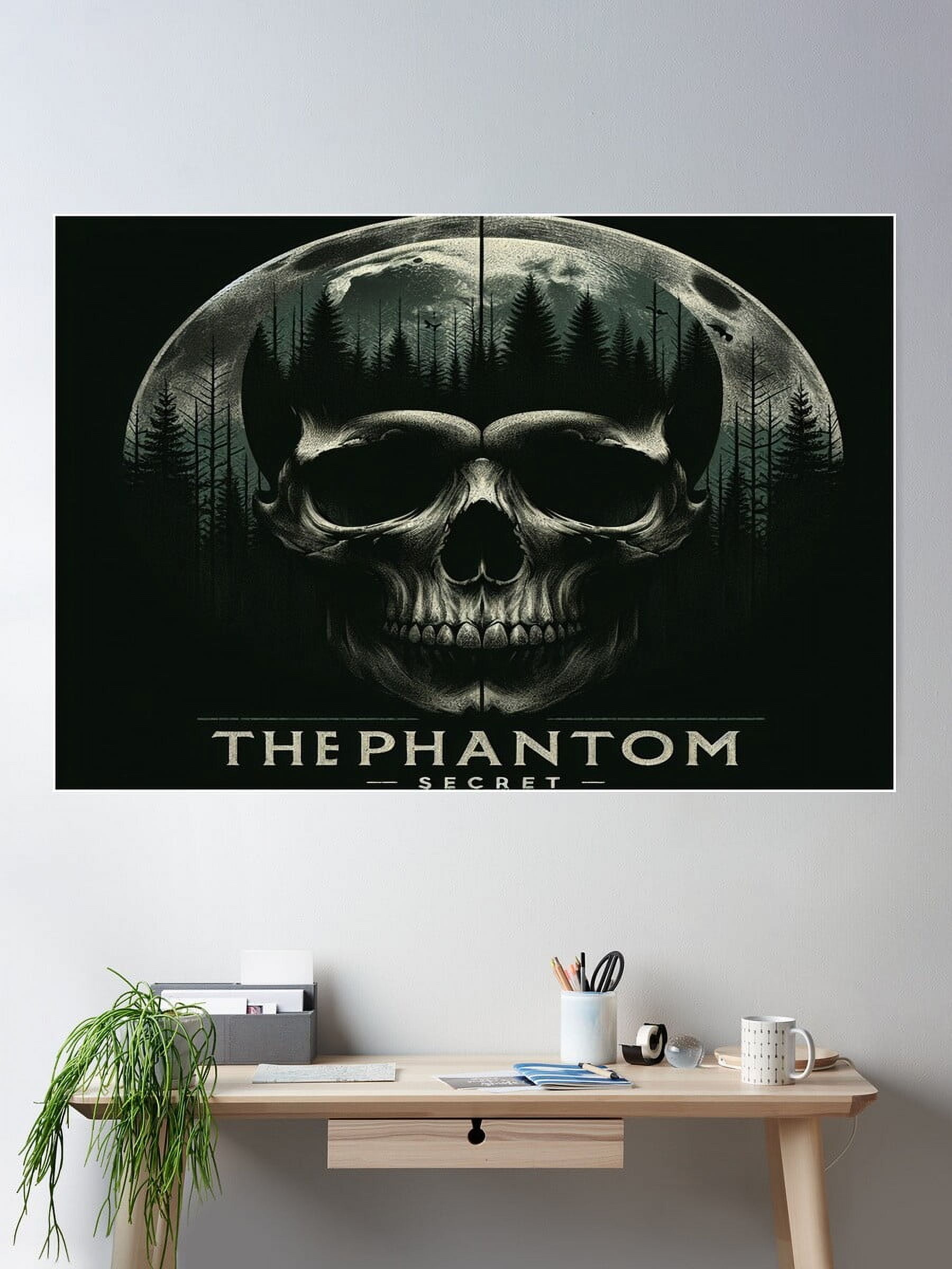 Dopaprint UNFRAMED PAPER POSTER Skull , Gothic Forest , The Phantom ...