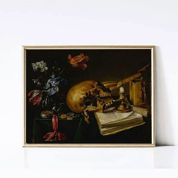 Dopaprint UNFRAMED PAPER POSTER Skull Poster Art, Home Decor, Vintage ...