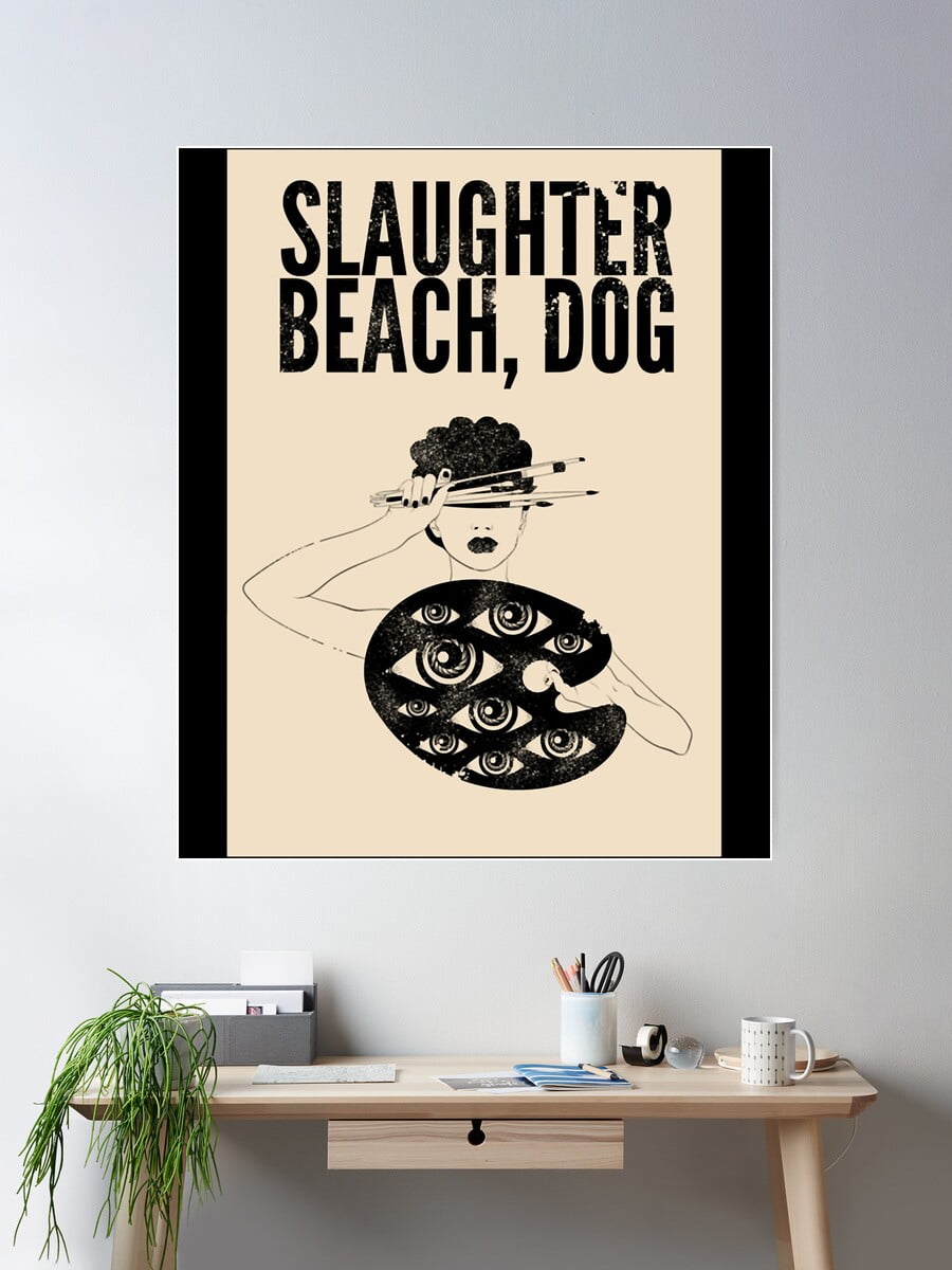 Dopaprint UNFRAMED PAPER POSTER Slaughter Beach, Dog - Vintage Logo ...