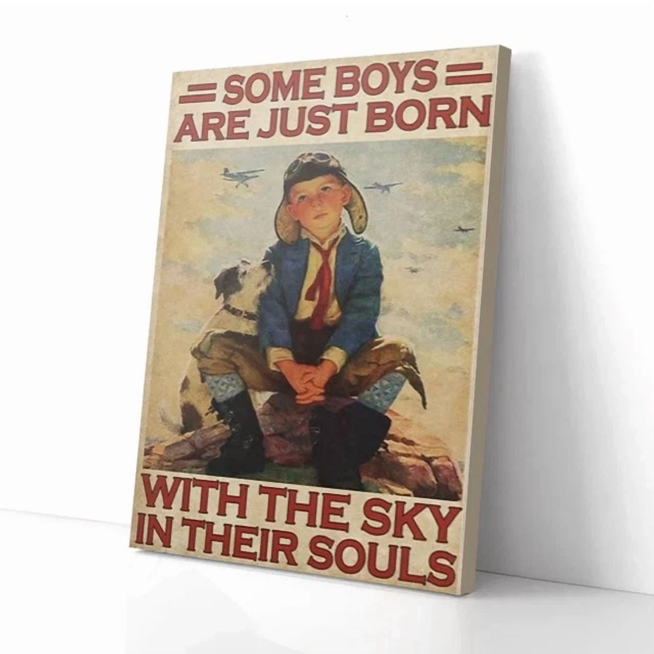Dopaprint UNFRAMED PAPER POSTER Some Boys Born With The Sky In Their ...