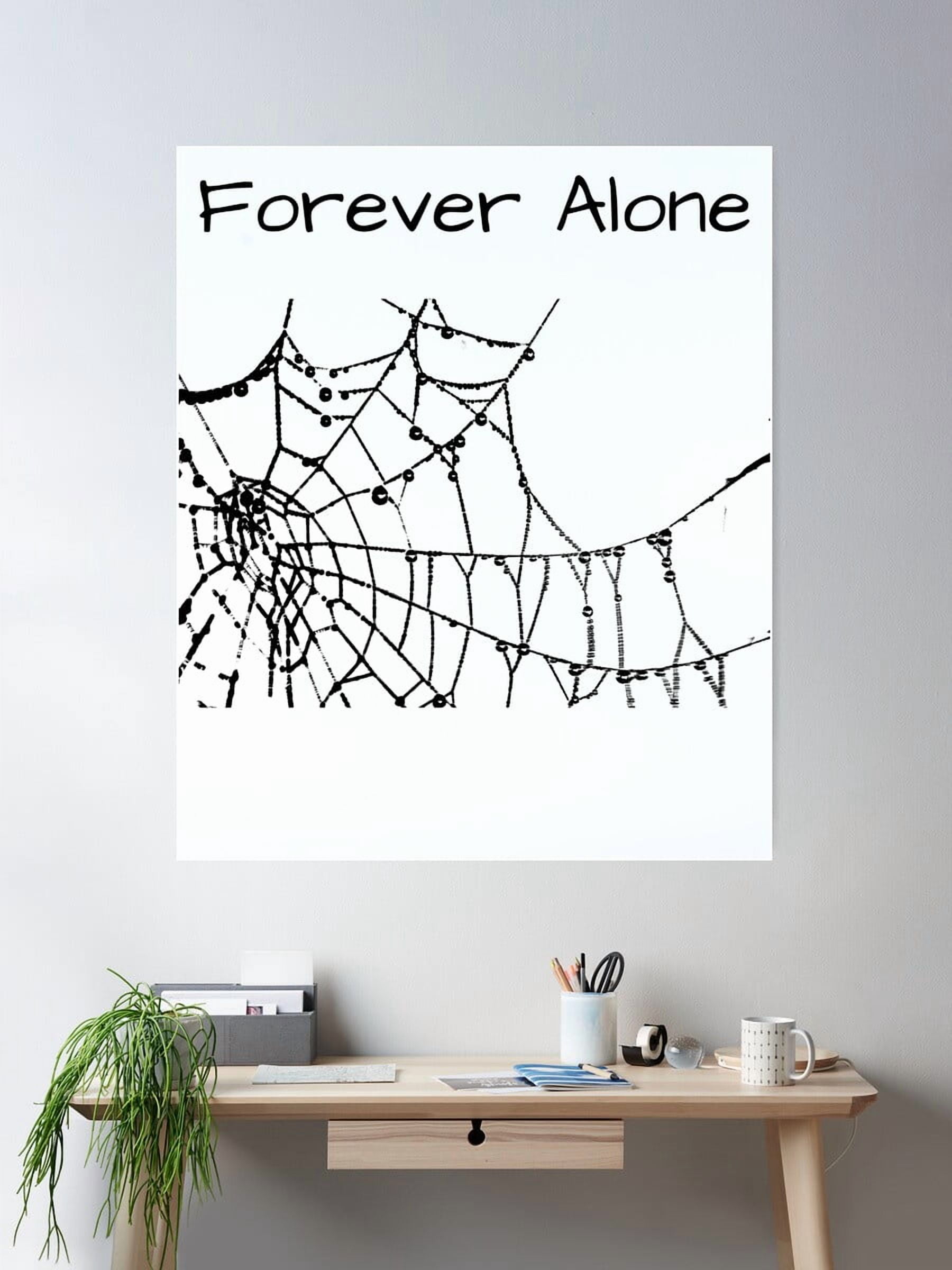 Dopaprint UNFRAMED PAPER POSTER Spider Web Poster Wall Art, Modern Wall ...