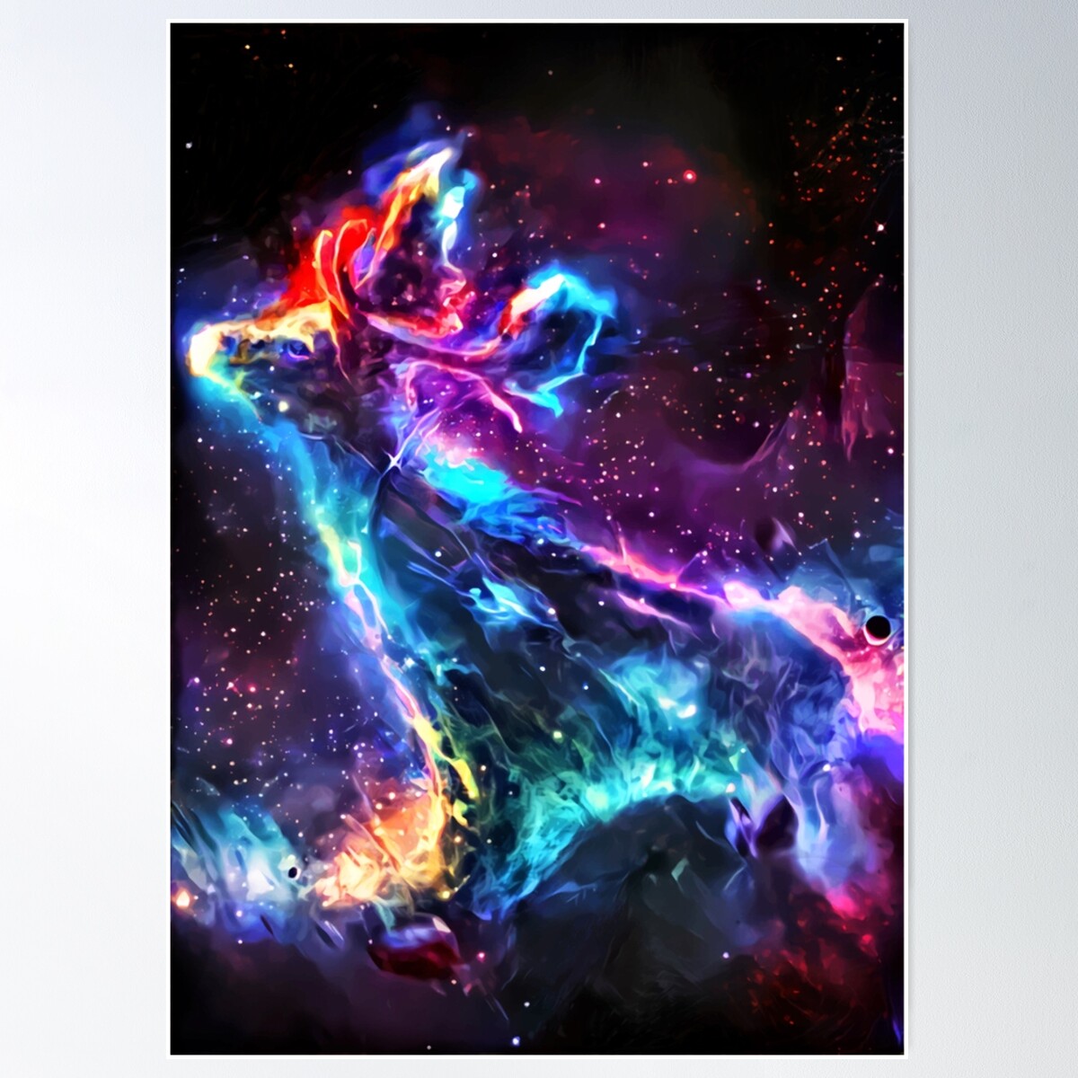 Dopaprint UNFRAMED PAPER POSTER Spirits In The Spaces Poster Wall Art ...