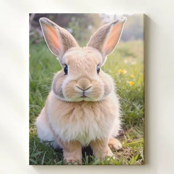 Dopaprint UNFRAMED PAPER POSTER Springtime Bunny Postersoft Rabbit In ...