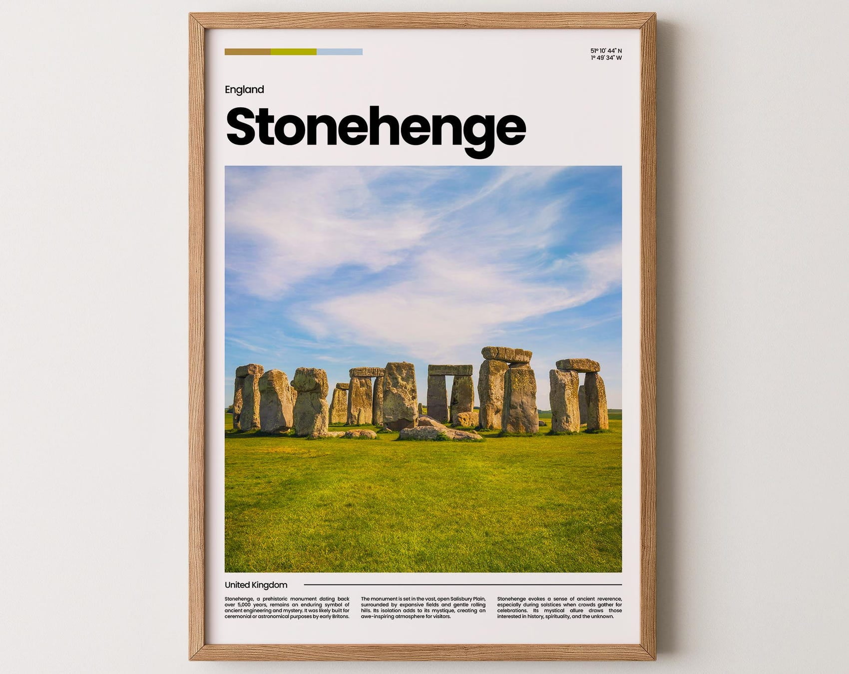 Dopaprint UNFRAMED PAPER POSTER Stonehenge Poster, Stonehenge Print ...