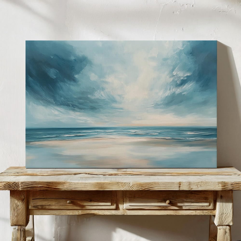 Dopaprint UNFRAMED PAPER POSTER Stormy Ocean Art Print, Moody Seascape ...