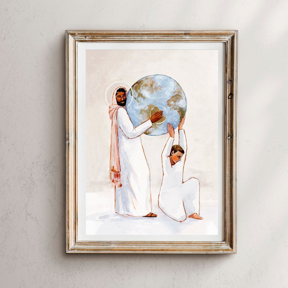 Dopaprint UNFRAMED PAPER POSTER Strength Beyond My Own (Male Version ...