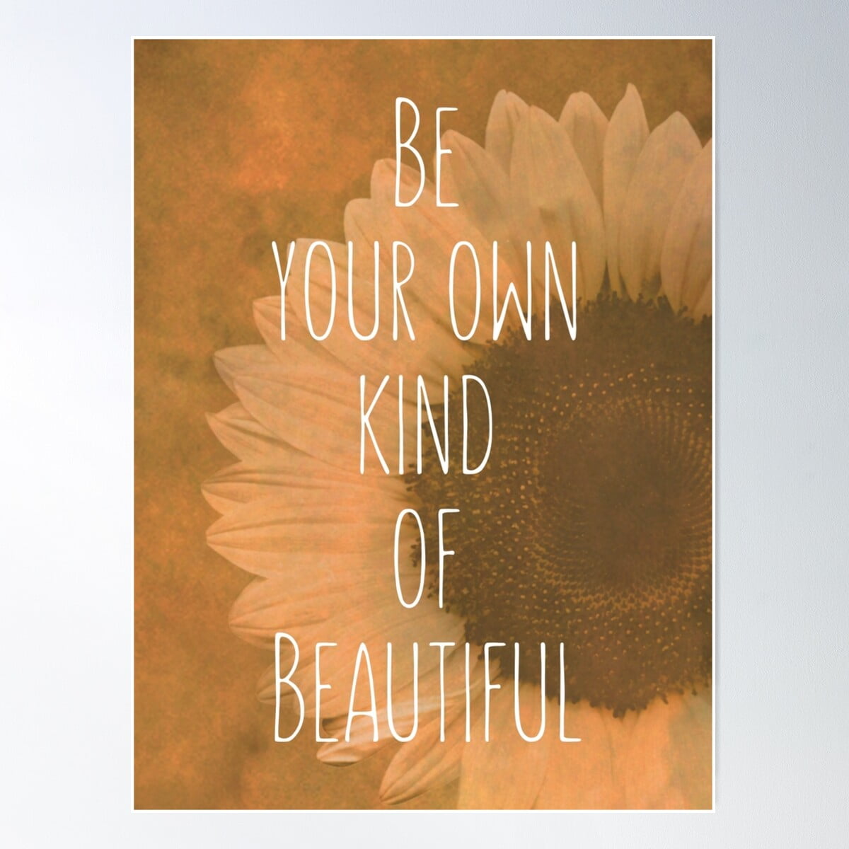 Dopaprint UNFRAMED PAPER POSTER Sunflower Sentiments Poster Wall Art ...