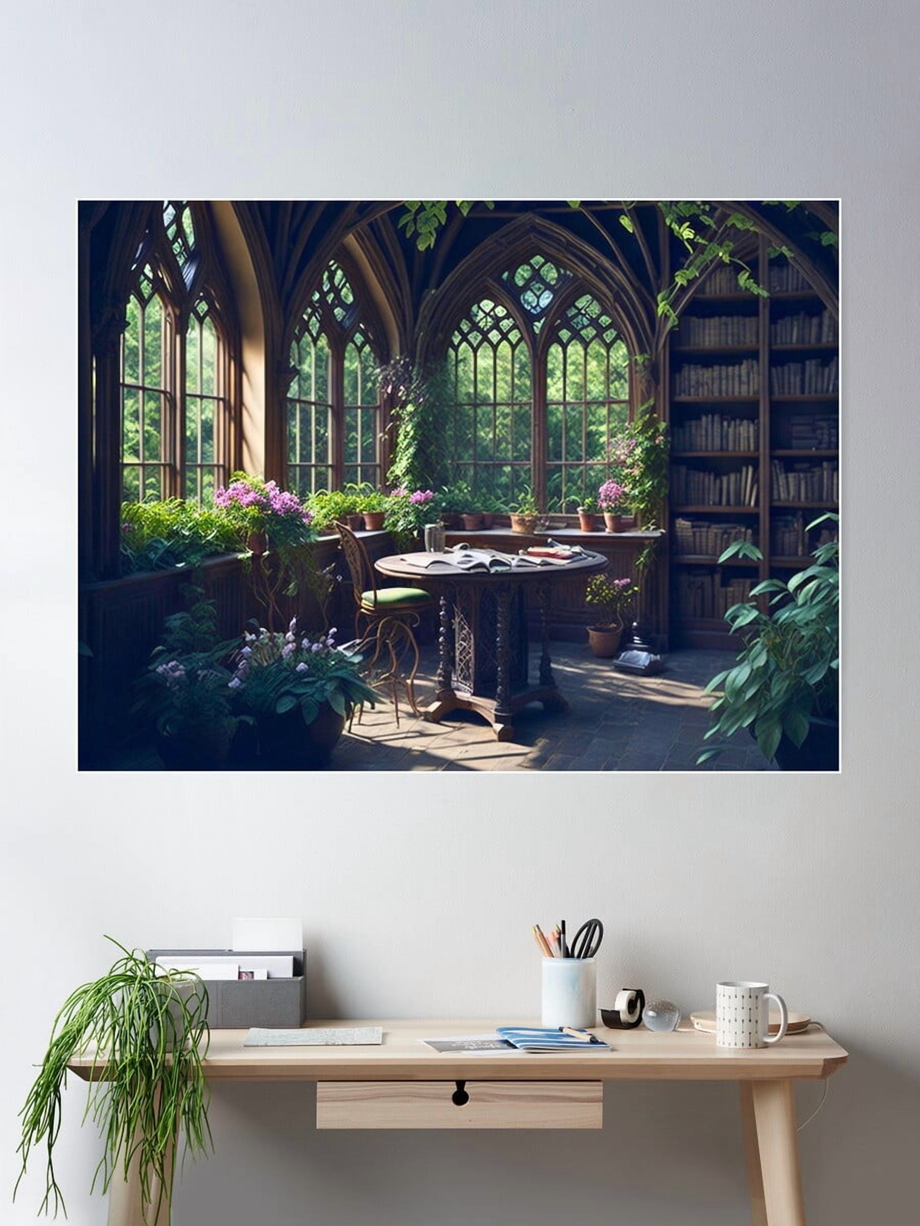 Dopaprint UNFRAMED PAPER POSTER Sylvan Sanctuary: A Garden Of Words ...