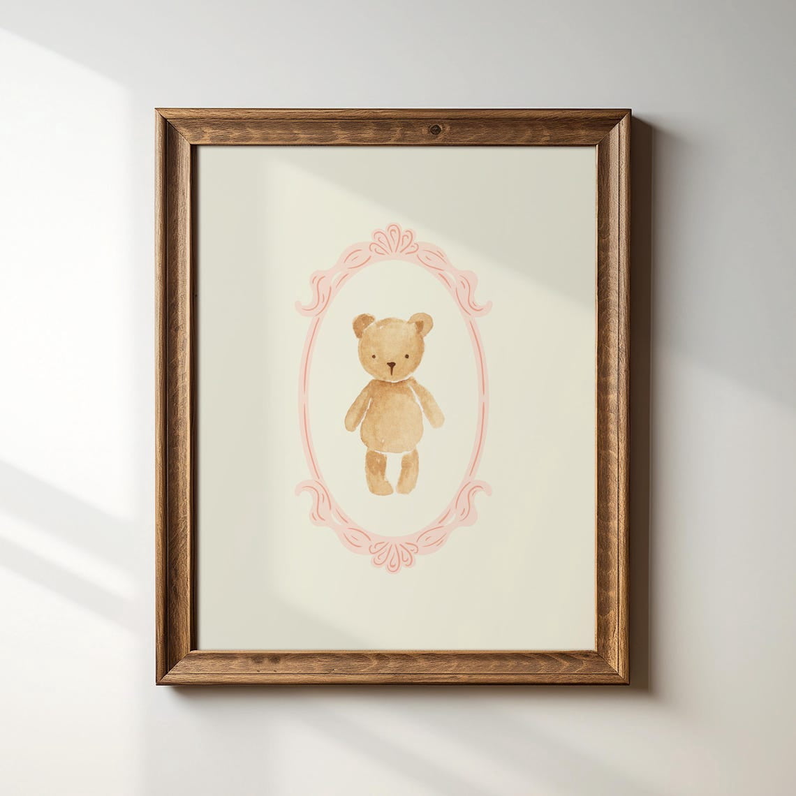 Dopaprint UNFRAMED PAPER POSTER Teddy Bear Print, Trendy Decor ...