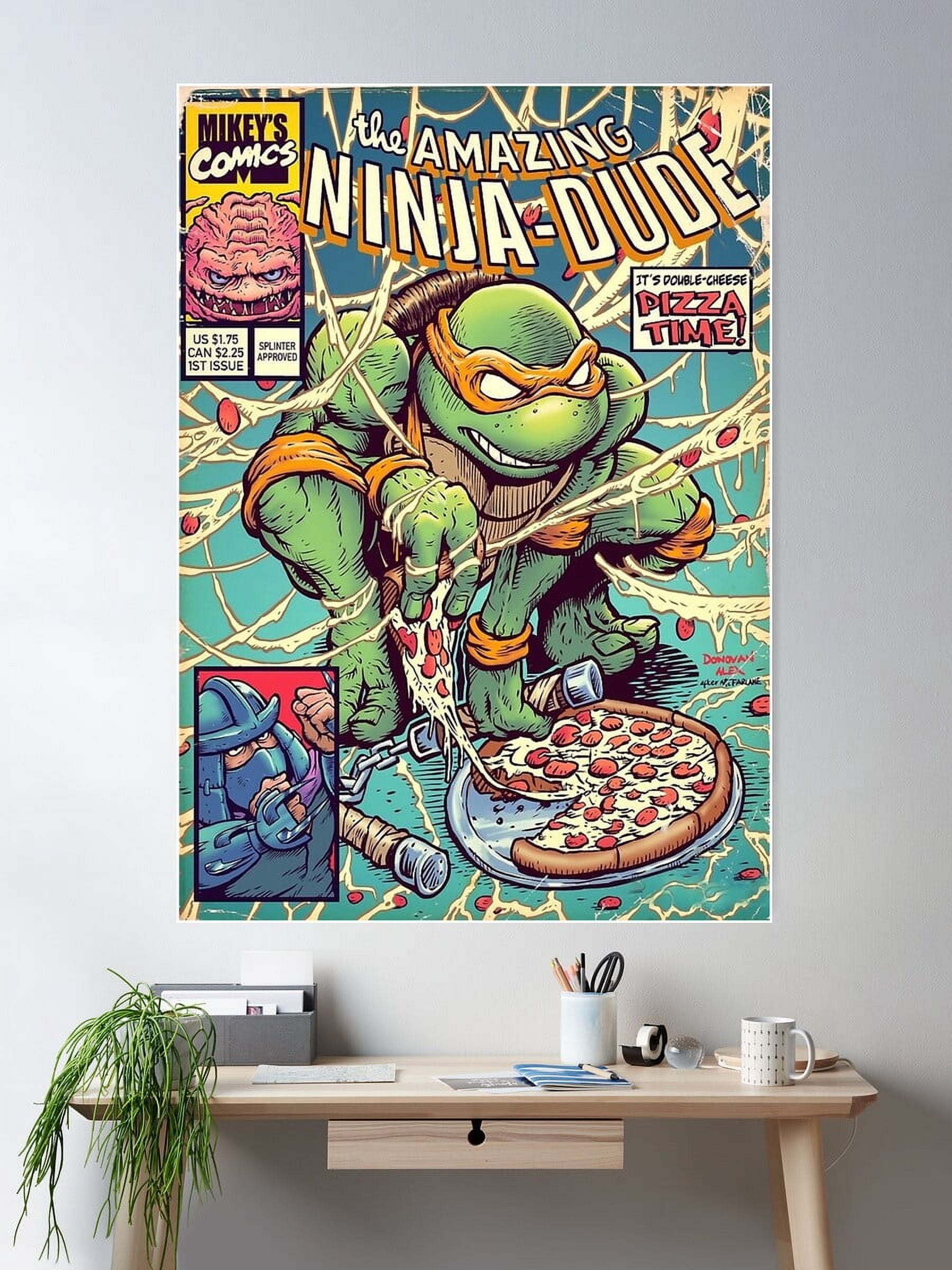 Dopaprint UNFRAMED PAPER POSTER The Amazing Ninja Dude Movie Poster ...