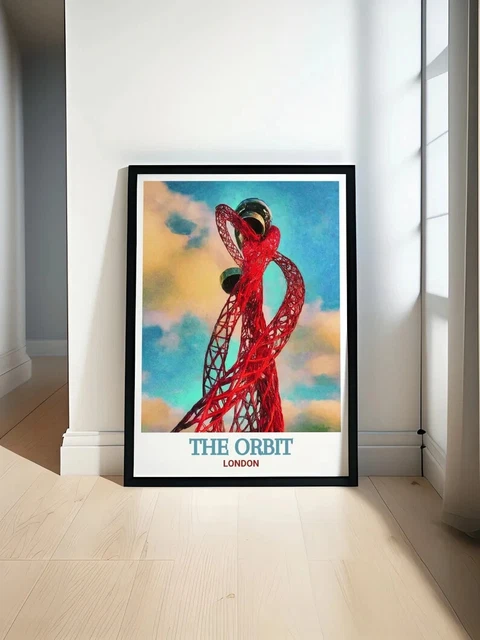 Dopaprint UNFRAMED PAPER POSTER The Orbit Art Prints - London Travel ...