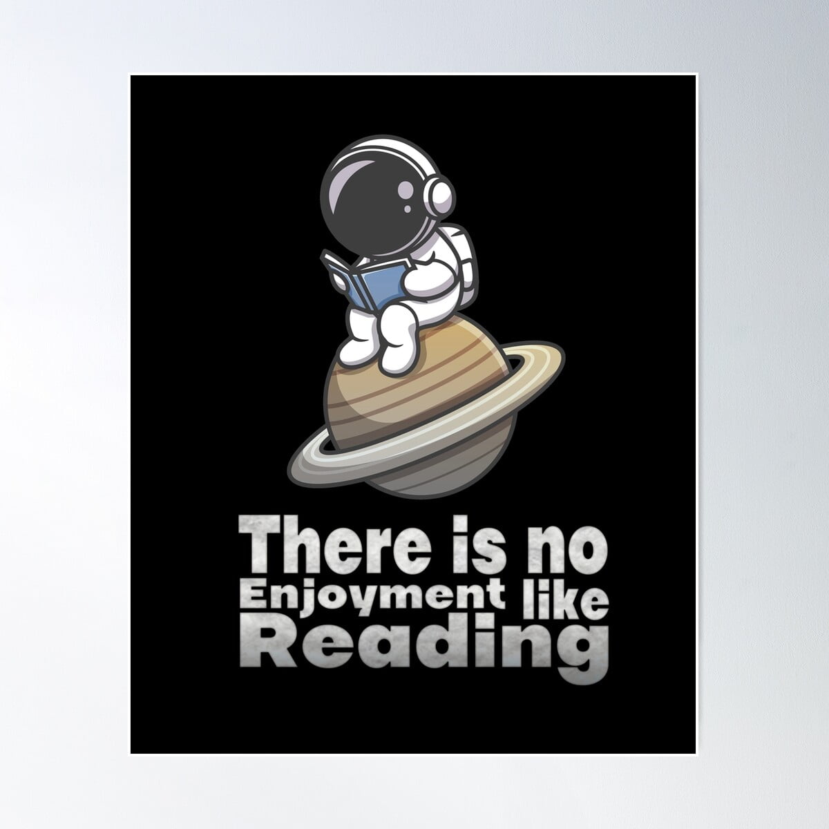 Dopaprint UNFRAMED PAPER POSTER There Is No Enjoyment Like Reading Cute ...