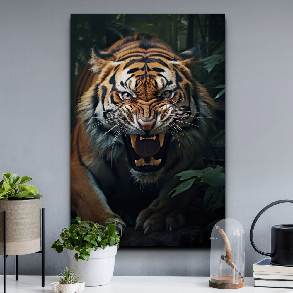 Dopaprint UNFRAMED PAPER POSTER Tiger Poster Wall Art, Bengal Tiger Art ...