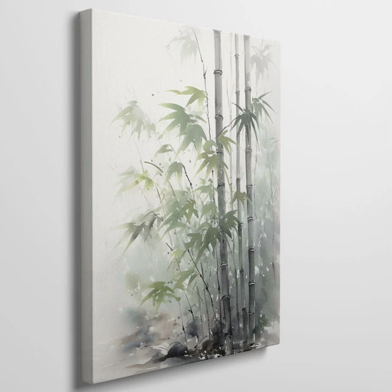 Dopaprint UNFRAMED PAPER POSTER Tranquil Bamboo Grove Wall Art, Home ...