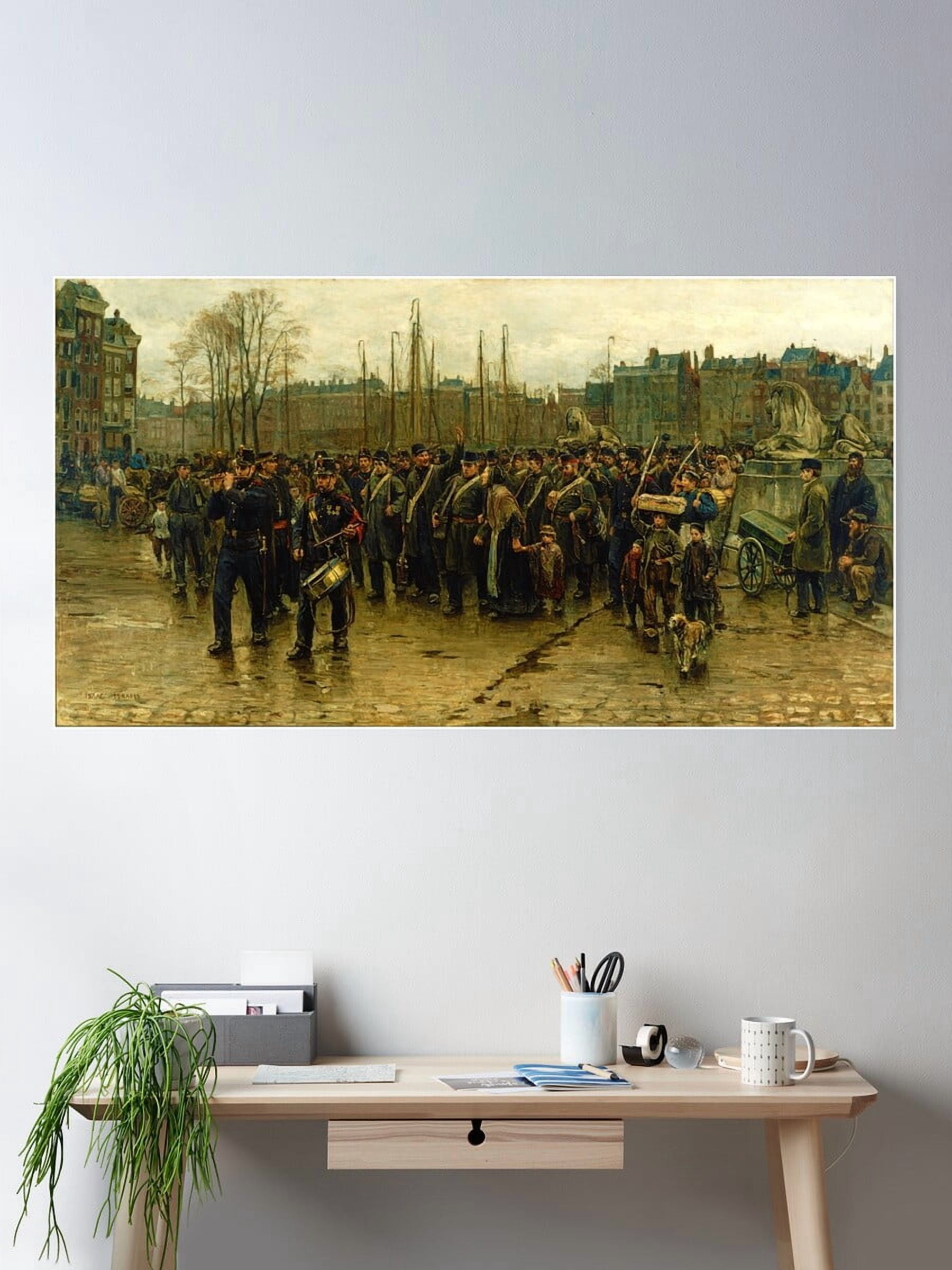 Dopaprint UNFRAMED PAPER POSTER Transport Of Colonial Soldiers By Isaac ...