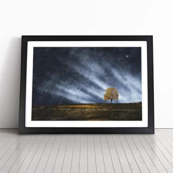 Dopaprint UNFRAMED PAPER POSTER Tree At Dusk Vol.1 Wall Art Print ...
