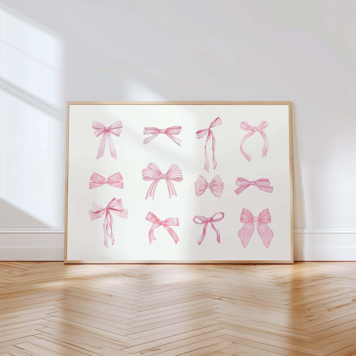 Dopaprint UNFRAMED PAPER POSTER Trendy Coquette Bow Wall Art, Coquette ...