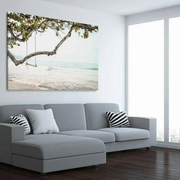 Dopaprint UNFRAMED PAPER POSTER Tropical Beach Modern Art Australian ...
