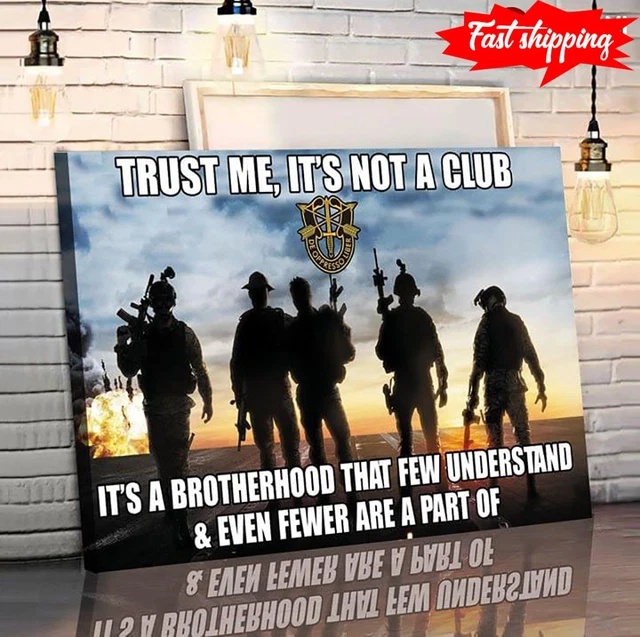 Dopaprint UNFRAMED PAPER POSTER United States Army Special Forces De ...