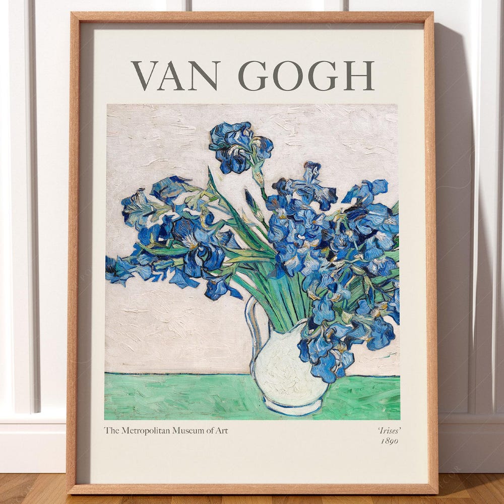 Dopaprint UNFRAMED PAPER POSTER Van Gogh Poster, Van Gogh Painting ...