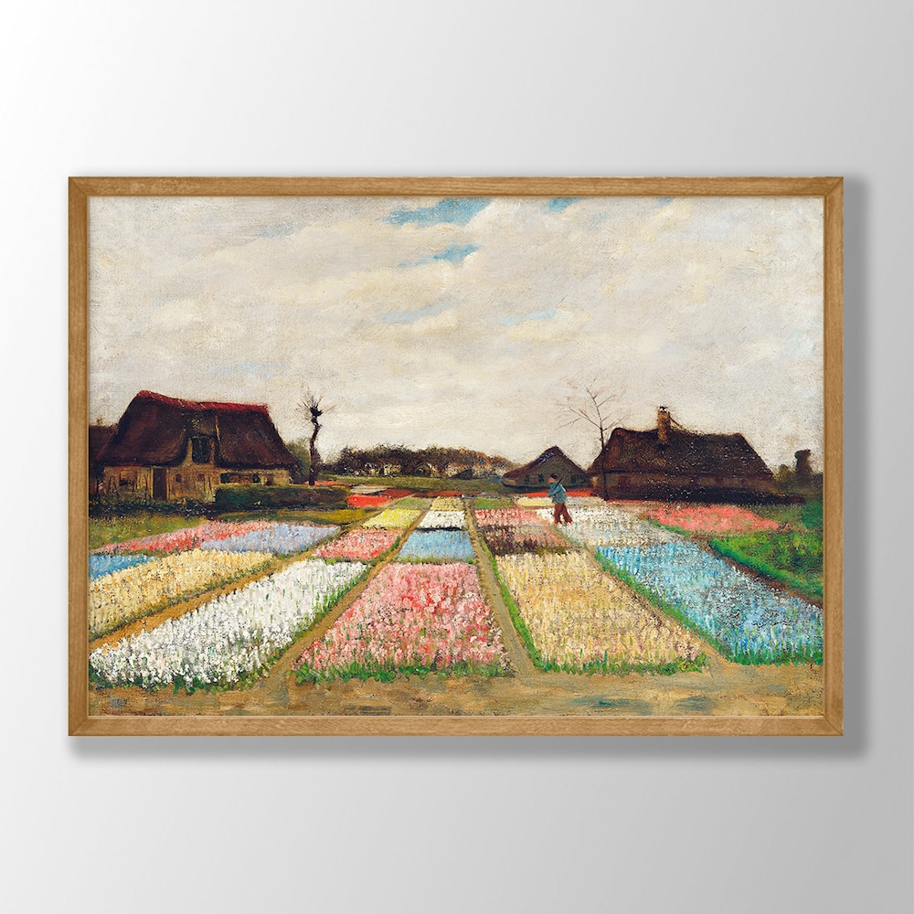 Dopaprint UNFRAMED PAPER POSTER Van Gogh Print, Flower Beds In Holland ...