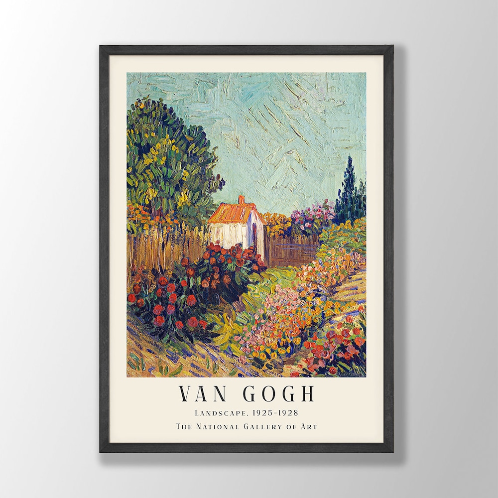 Dopaprint UNFRAMED PAPER POSTER Van Gogh Print, Landscape Print, Van ...