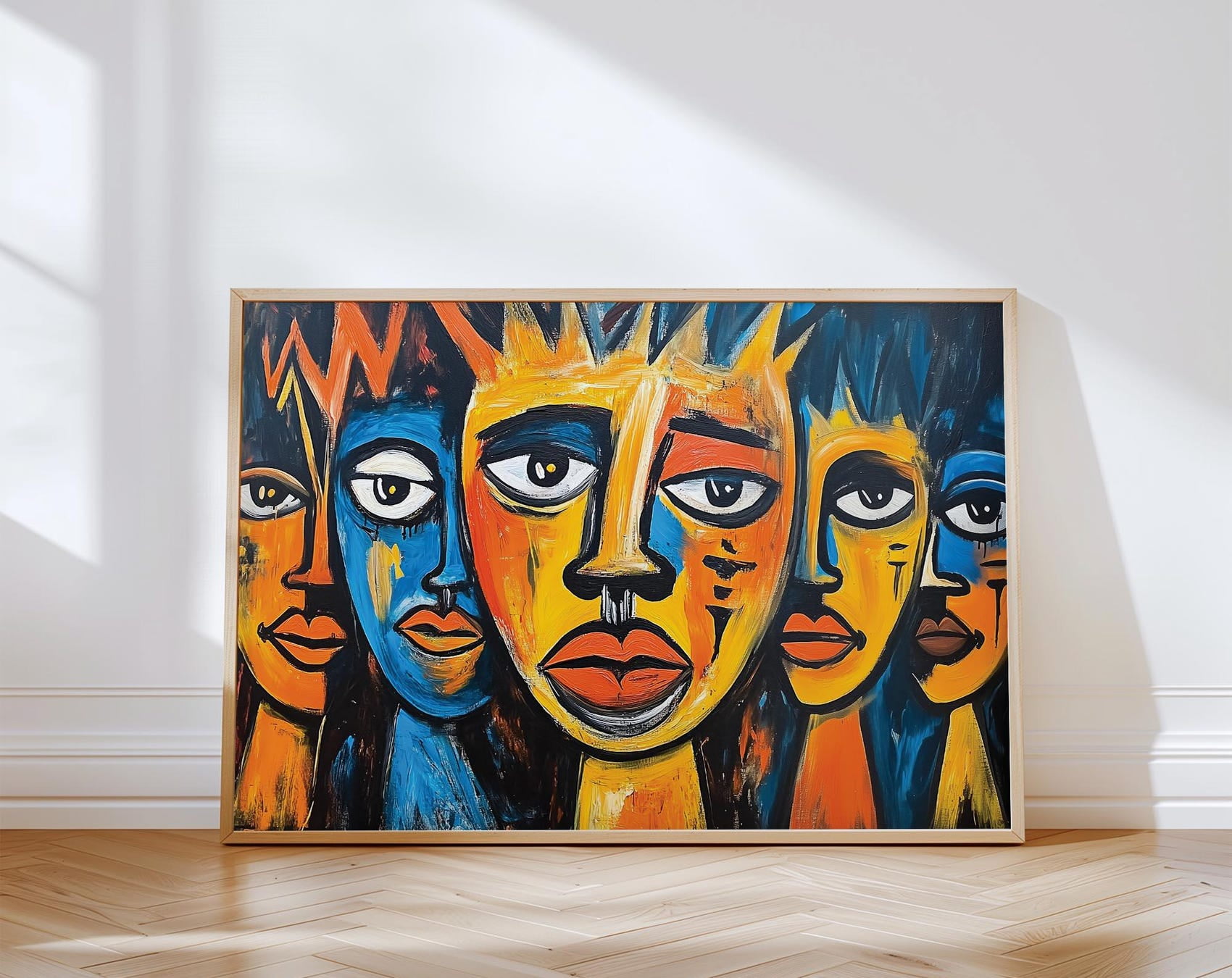 Dopaprint UNFRAMED PAPER POSTER Vibrant African Abstract Wall Art ...