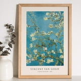 Dopaprint UNFRAMED PAPER POSTER Vincent Van Gogh Wall Art Print, Almond ...