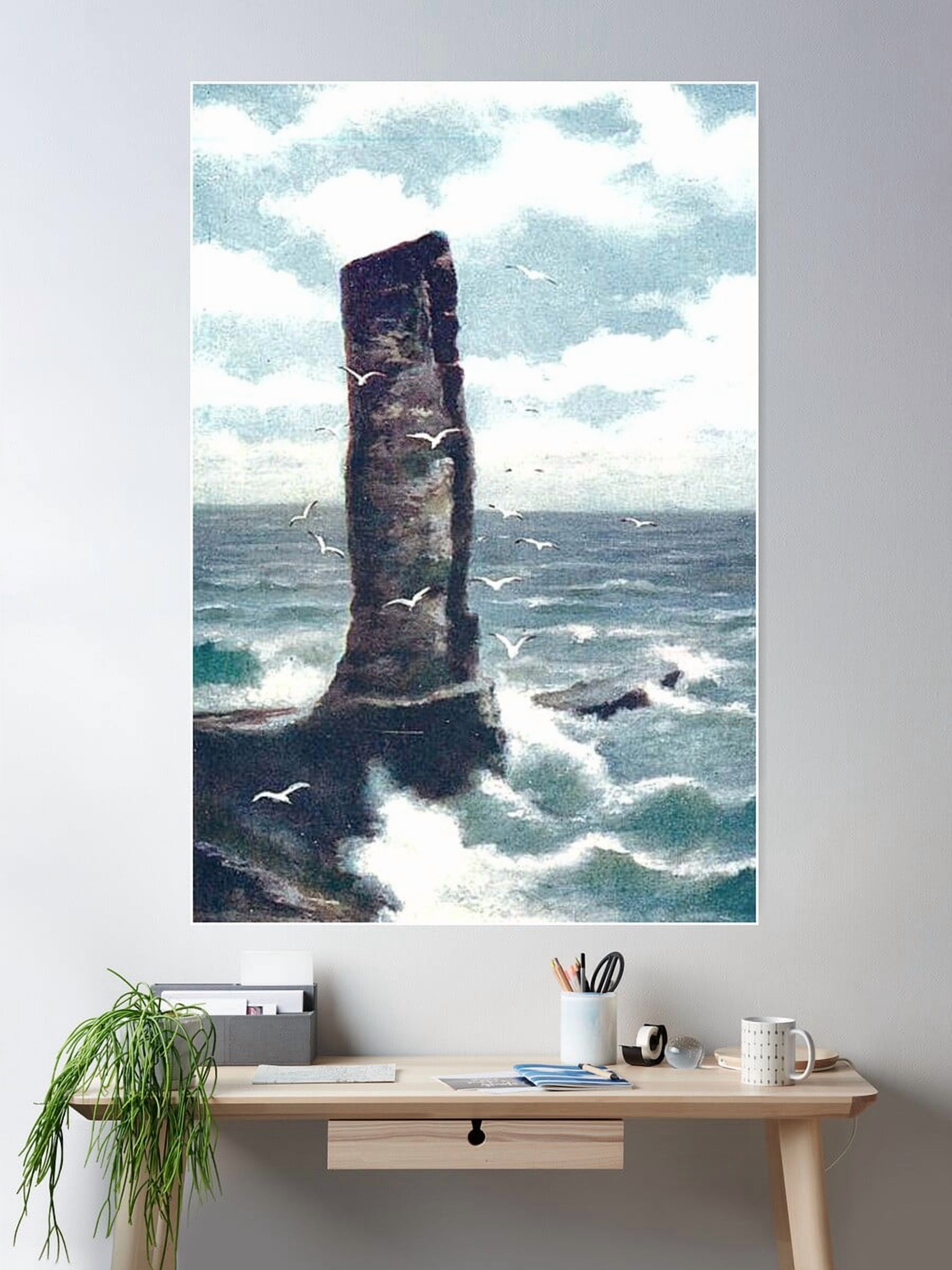 Dopaprint UNFRAMED PAPER POSTER Vintage Illustration Of The Old Man Of ...