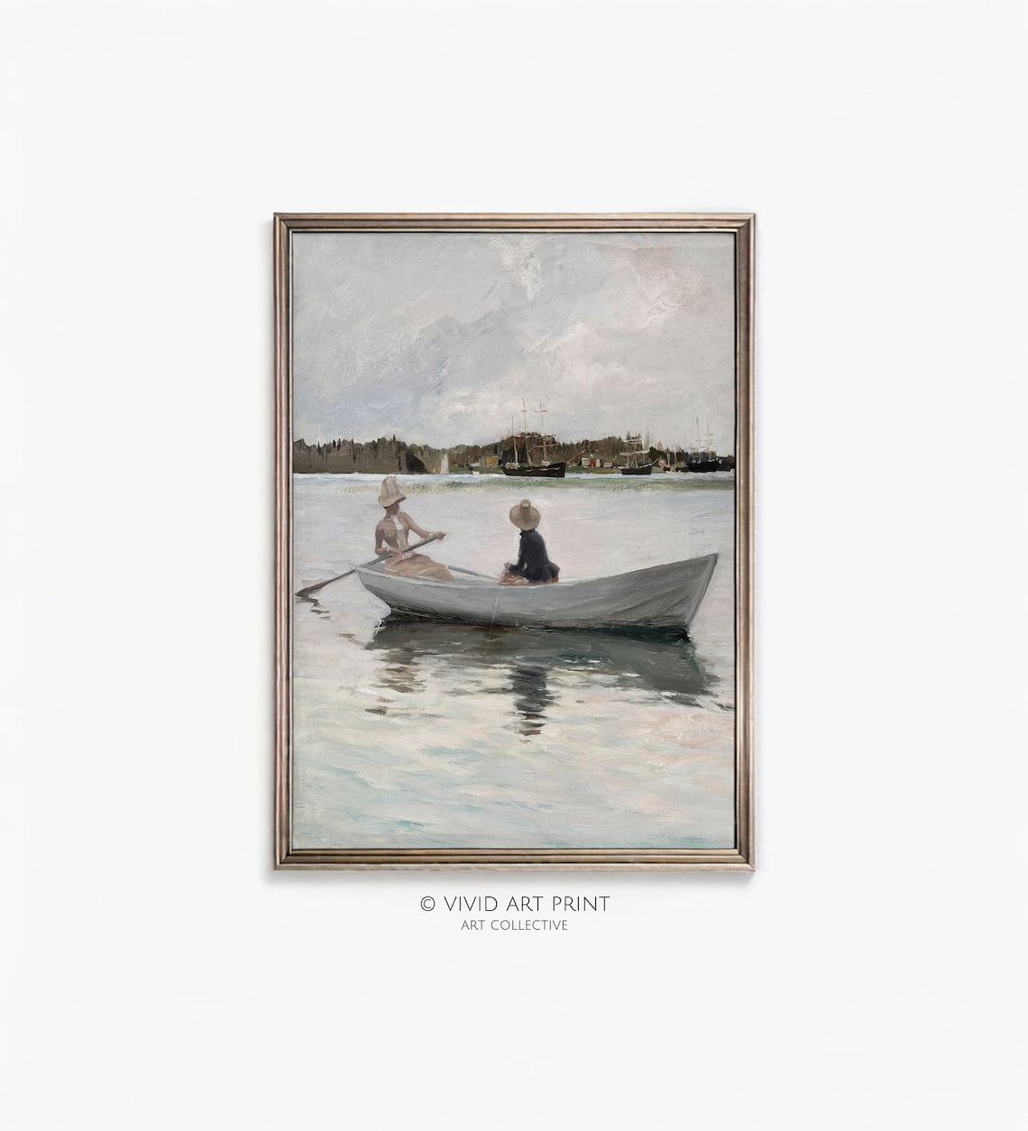 Dopaprint UNFRAMED PAPER POSTER Vintage Impressionist Art "Women In A ...