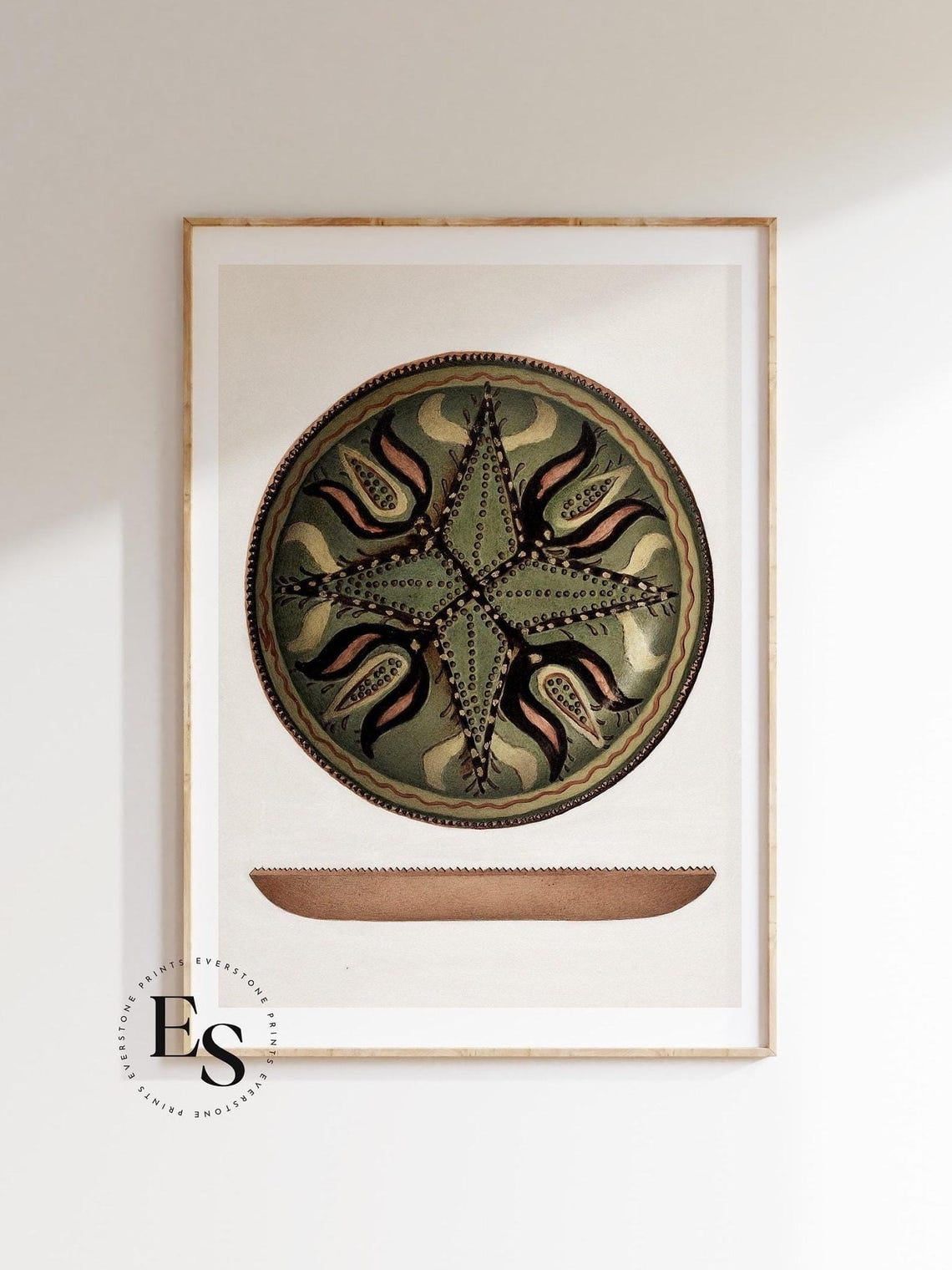 Dopaprint UNFRAMED PAPER POSTER Vintage Plate Print, Still Life ...