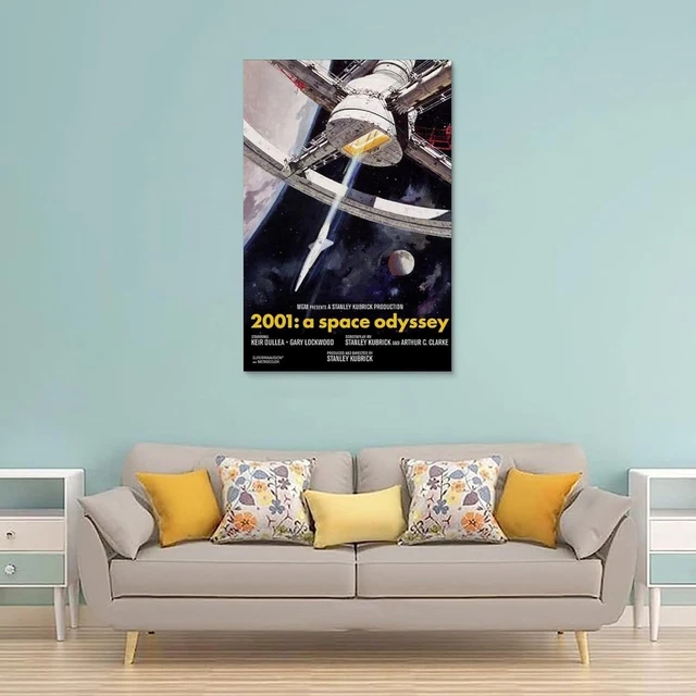Dopaprint UNFRAMED PAPER POSTER Vintage Sci-Fi Poster 2001: A Space ...