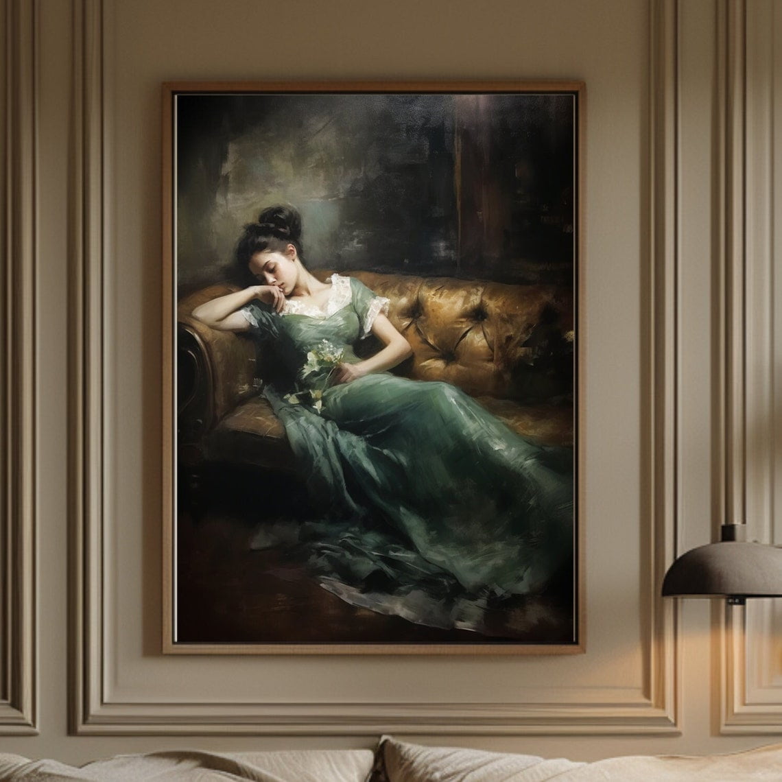 Dopaprint UNFRAMED PAPER POSTER Vintage Style Poster Dark Cottagecore ...