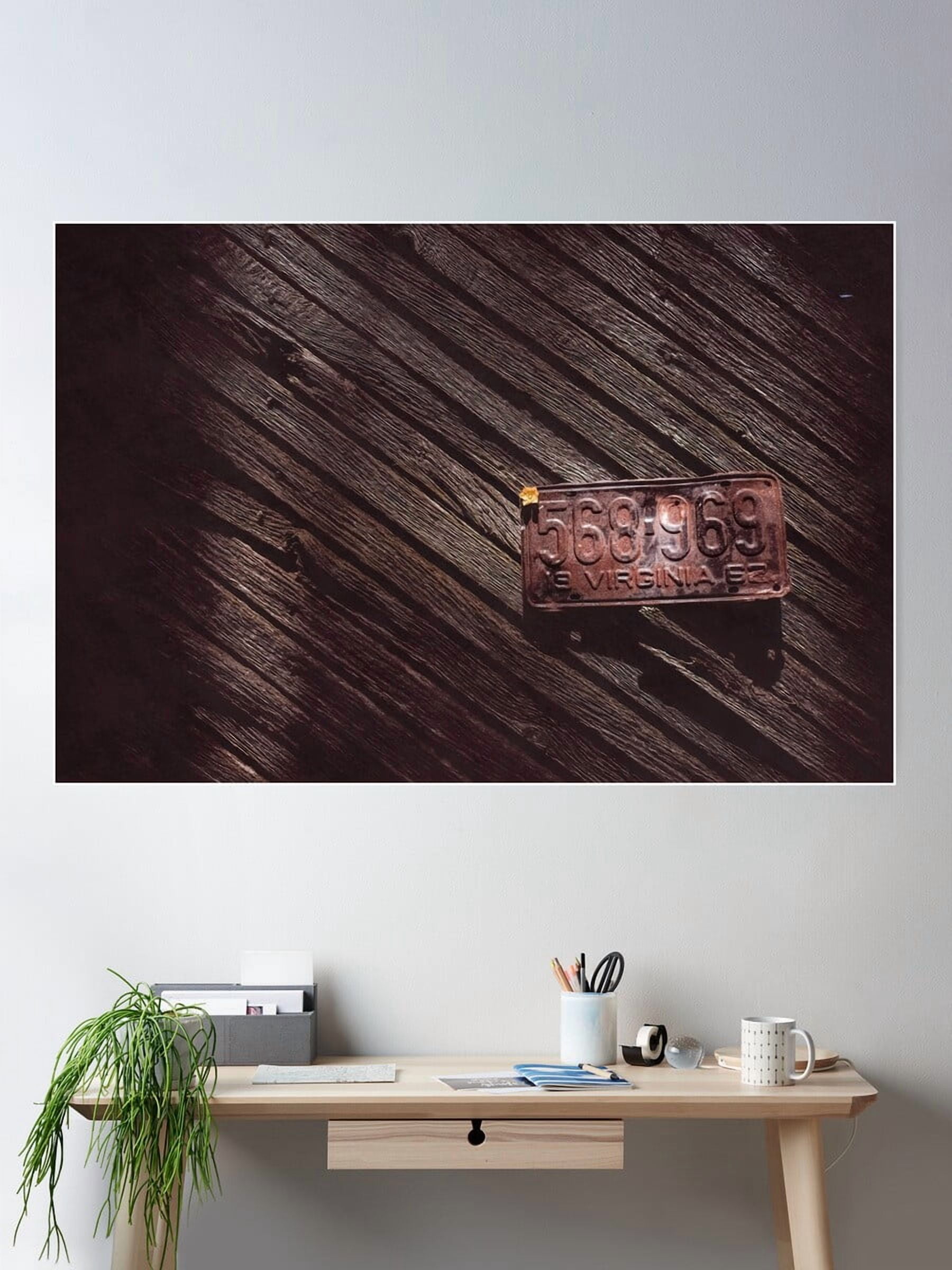 Dopaprint UNFRAMED PAPER POSTER Virginia 1962 2 Poster Wall Art, Modern ...