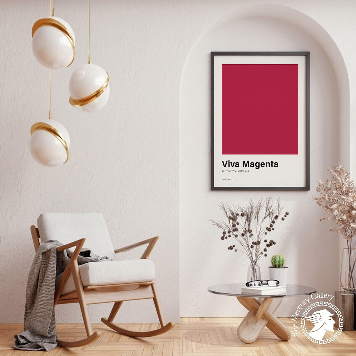 Dopaprint UNFRAMED PAPER POSTER Viva Magenta Print, Color Of The Year ...