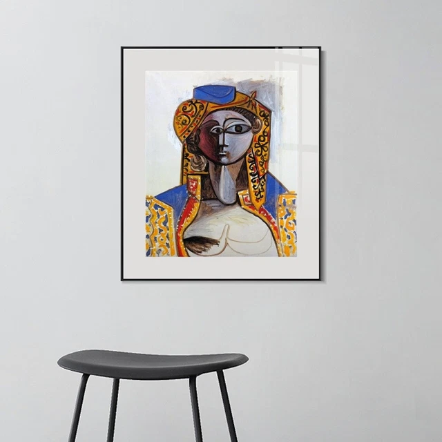 Dopaprint UNFRAMED PAPER POSTER Wall Art 1955 Jacqueline Roque En Turc ...